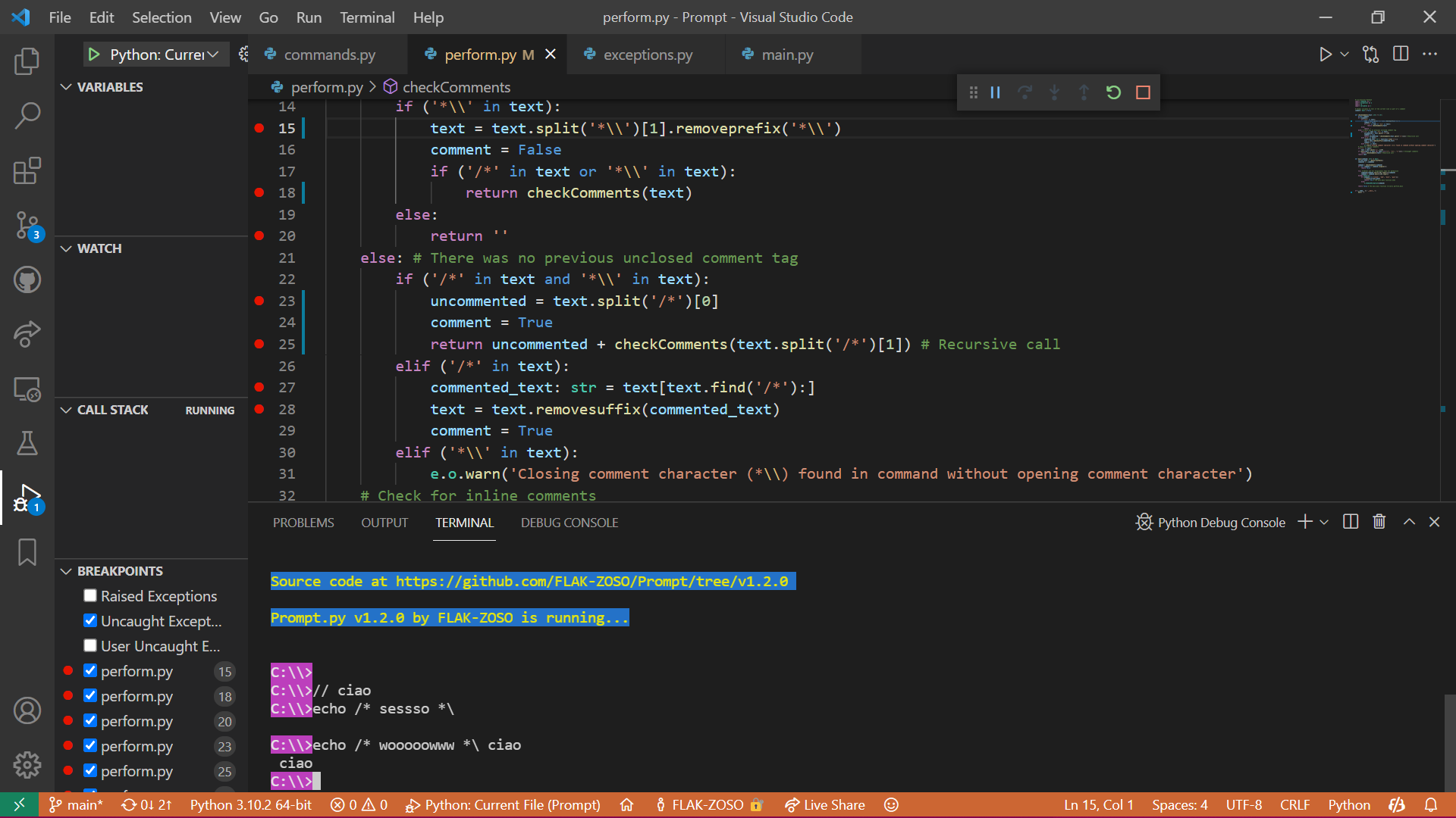 python - Windows 11 command prompt printing characters instead of coloured text - Super User